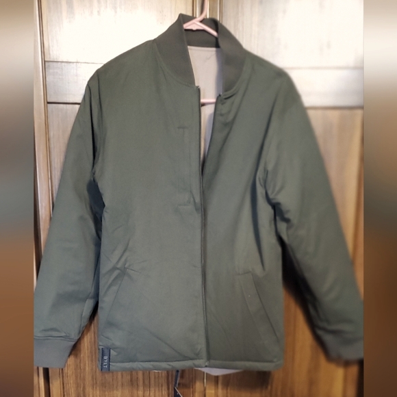 BYLT Basics | Jackets & Coats | Bylt Mens Reversible Bomber Jacket Sz M ...